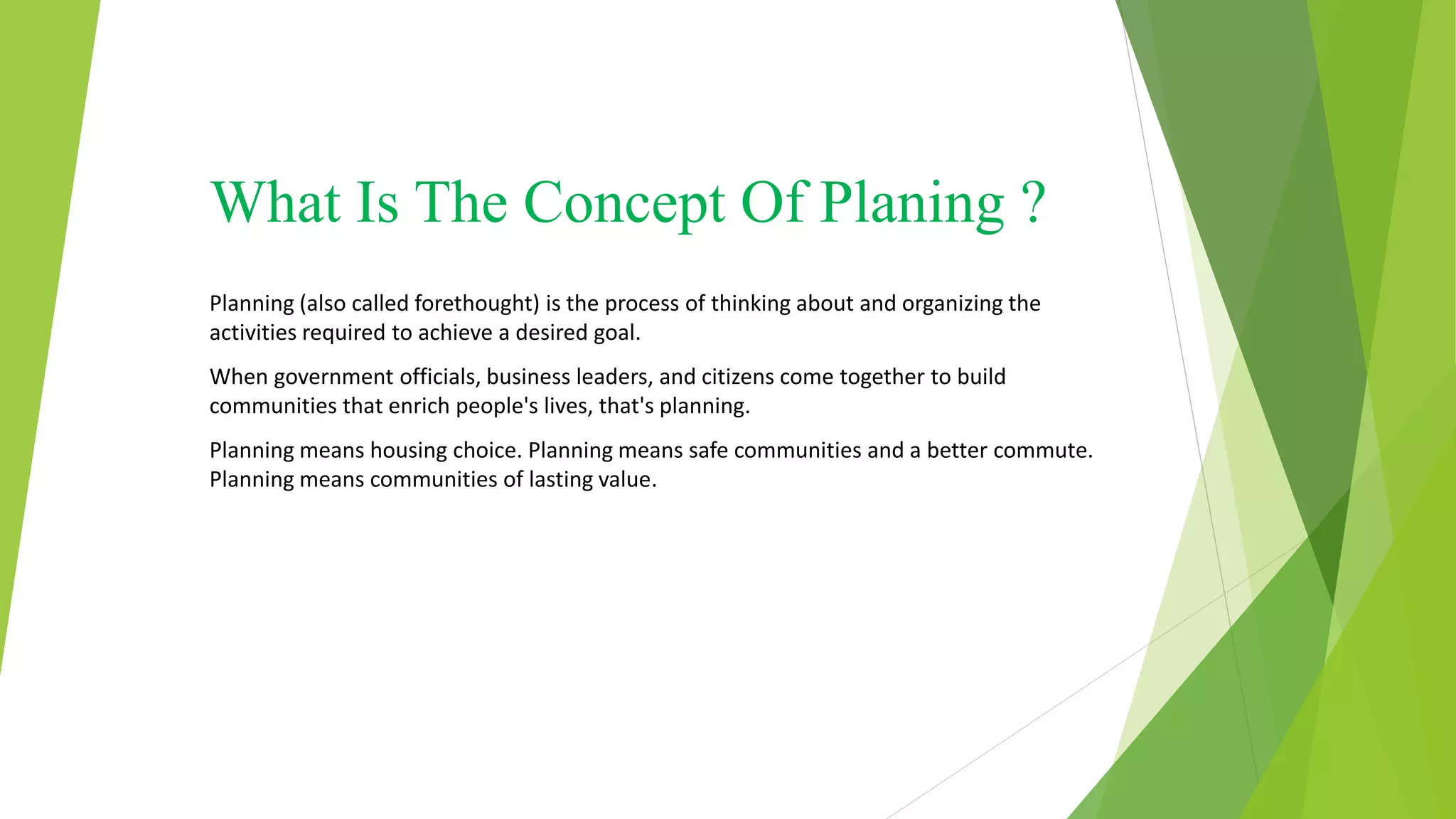 A Presentation On Planing & Organizing (Principles Of Management) | PPT