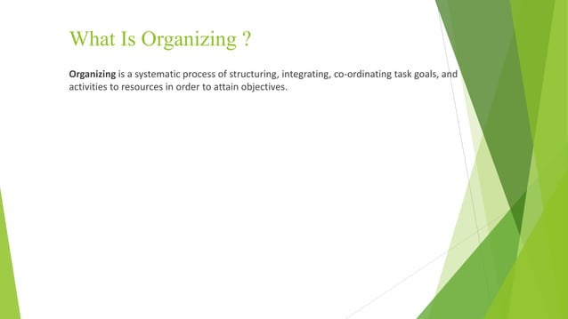 A Presentation On Planing & Organizing (Principles Of Management) | PPT