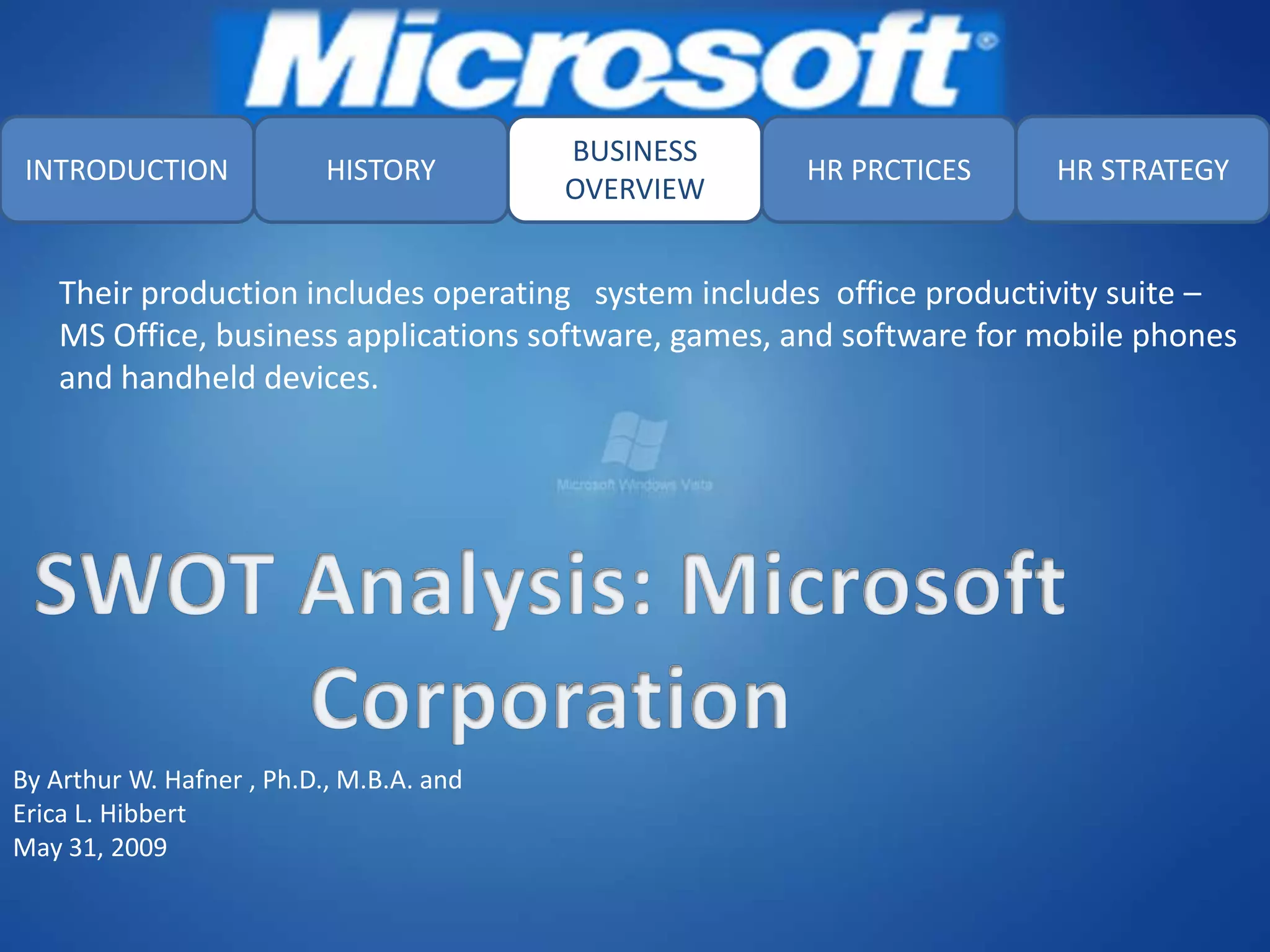 Presentation on microsoft | PPTX