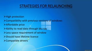 Presentation on failure of microsoft wondows vista | PPTX
