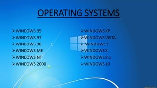 Presentation on failure of microsoft wondows vista | PPTX