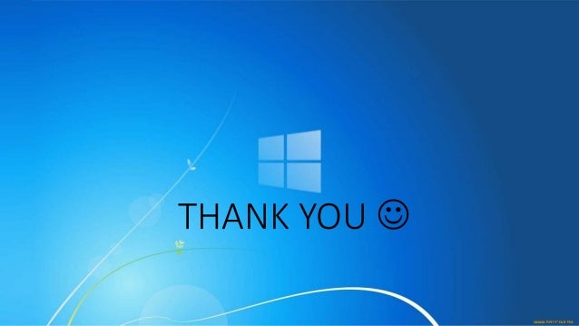 Presentation on failure of microsoft wondows vista