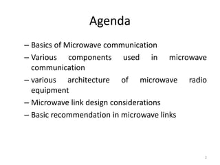 Presentation on Microwave System Overview.pptx