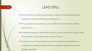 PRESENTATION ON MILLED MILLET AND MAIZE.pptx