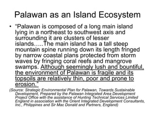 Why Must Palawan Be A NO-GO ZONE For Mining - Save Palawan Movement Ms ...