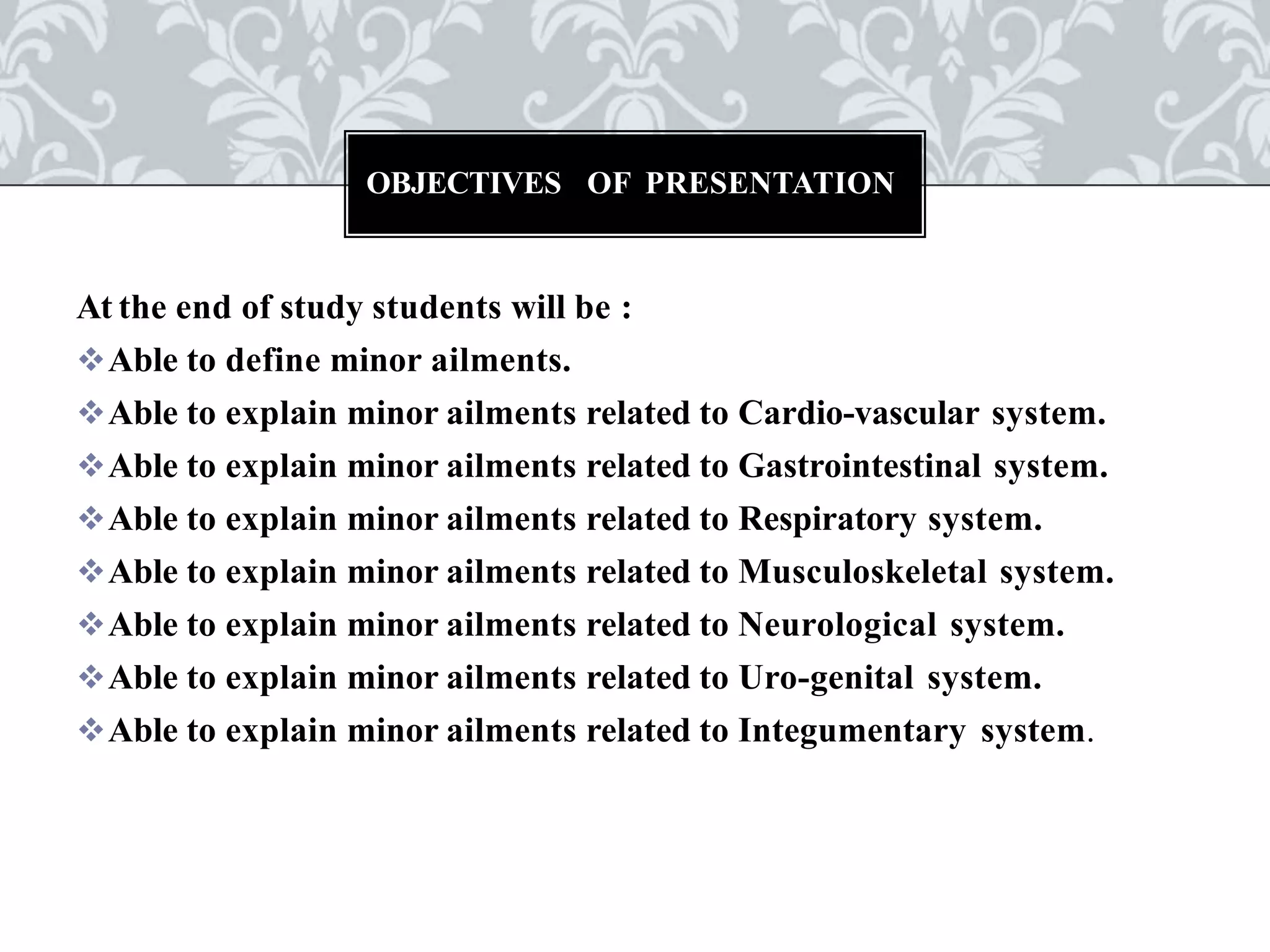 MINOR AILMENT DURING PREGNANCY | PPTX