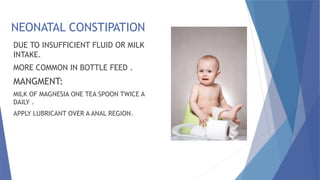 PRESENTATION ON MINOR DISORDER OF NEW BORN.pptx