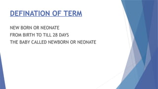 PRESENTATION ON MINOR DISORDER OF NEW BORN.pptx