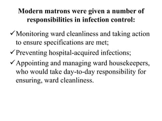 Presentation on Matrons Report | PPTX