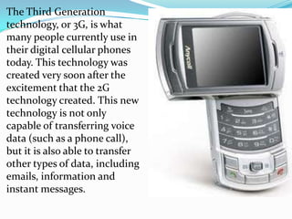 Presentation on mobile phones | PPTX