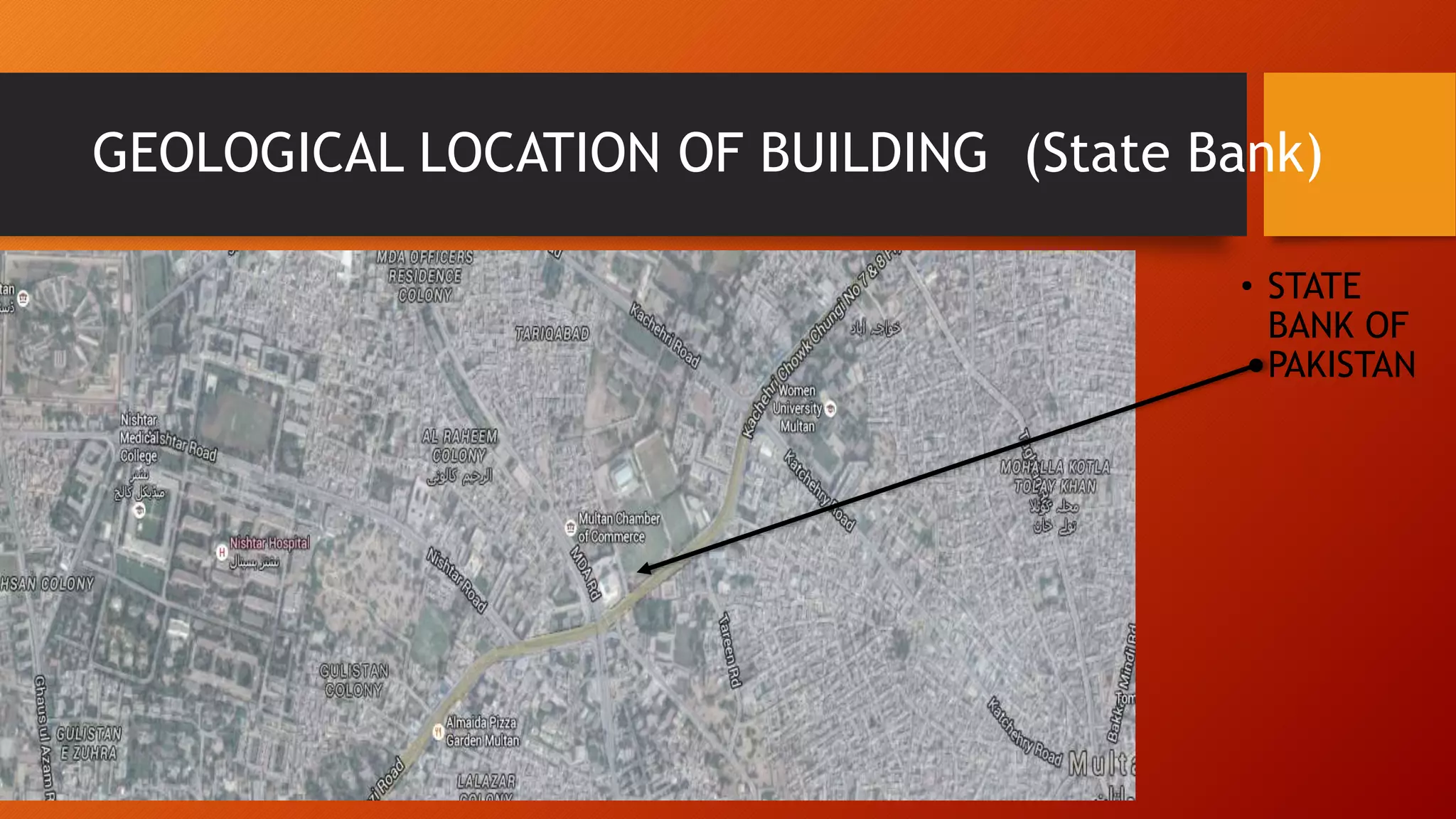 Presentation on modern building state bank of pakistan , multan | PPTX