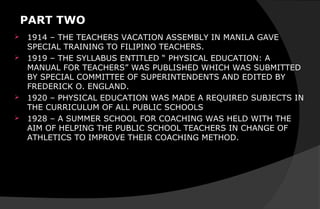 Presentation on modern & historic perspective of physical education in ...