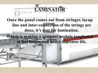 Presentation on module line | PPTX