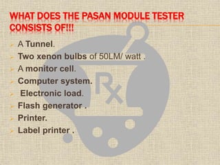 Presentation on module line | PPTX