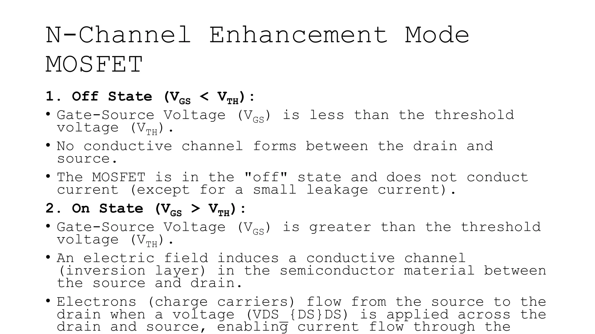 Presentation on MOSFET.pptx basic of mosfet in | PPTX