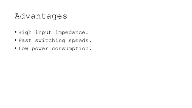 Presentation on MOSFET.pptx basic of mosfet in | PPTX | Consumer Electronics | Technology ...