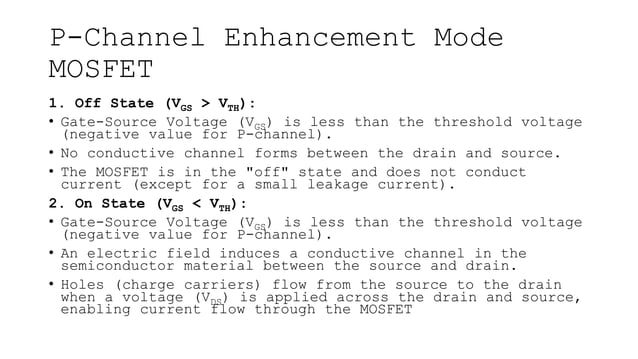 Presentation on MOSFET.pptx basic of mosfet in | PPTX | Consumer Electronics | Technology ...
