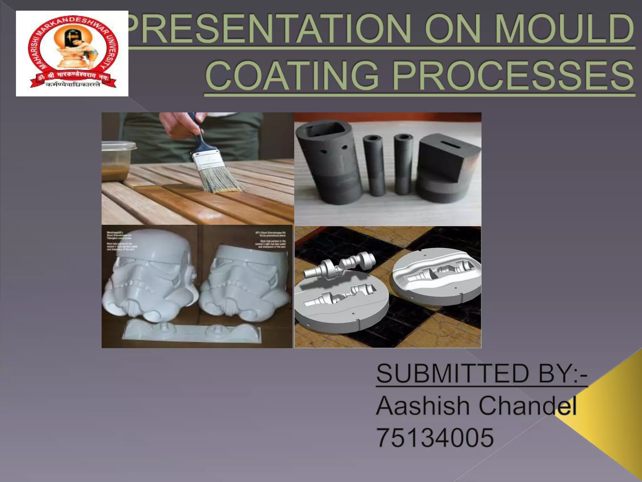Presentation on mould coating processes | PPTX