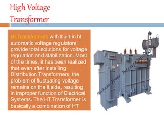 A PPT On What is Electrical Power Transformers, It's Types and How it's ...