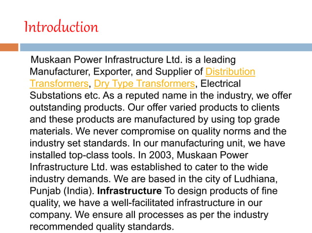 A PPT On What is Electrical Power Transformers, It's Types and How it's ...