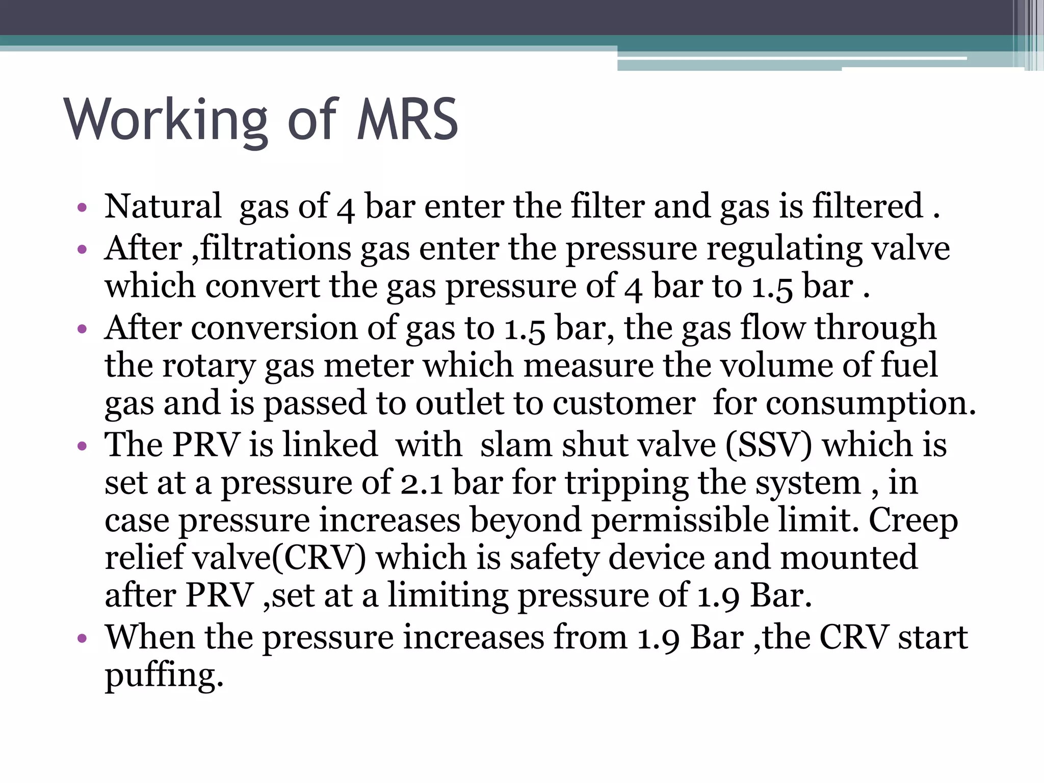 Presentation on Meter Regulating Skid(MRS) | PPTX