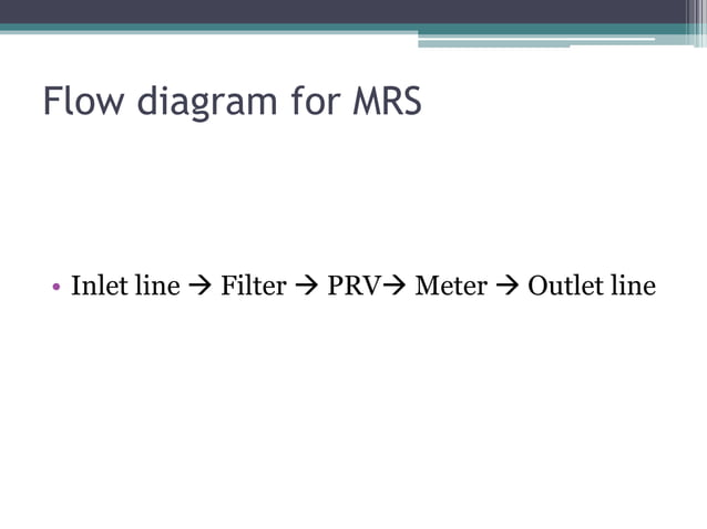 Presentation on Meter Regulating Skid(MRS) | PPTX | Physics | Science