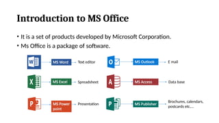 Presentation On MicroSoftOffice and its Packages.pptx