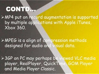 Presentation on Multimedia | PPTX