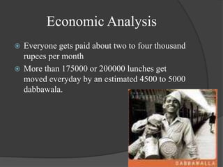 Presentation on mumbai dabbawala | PPTX