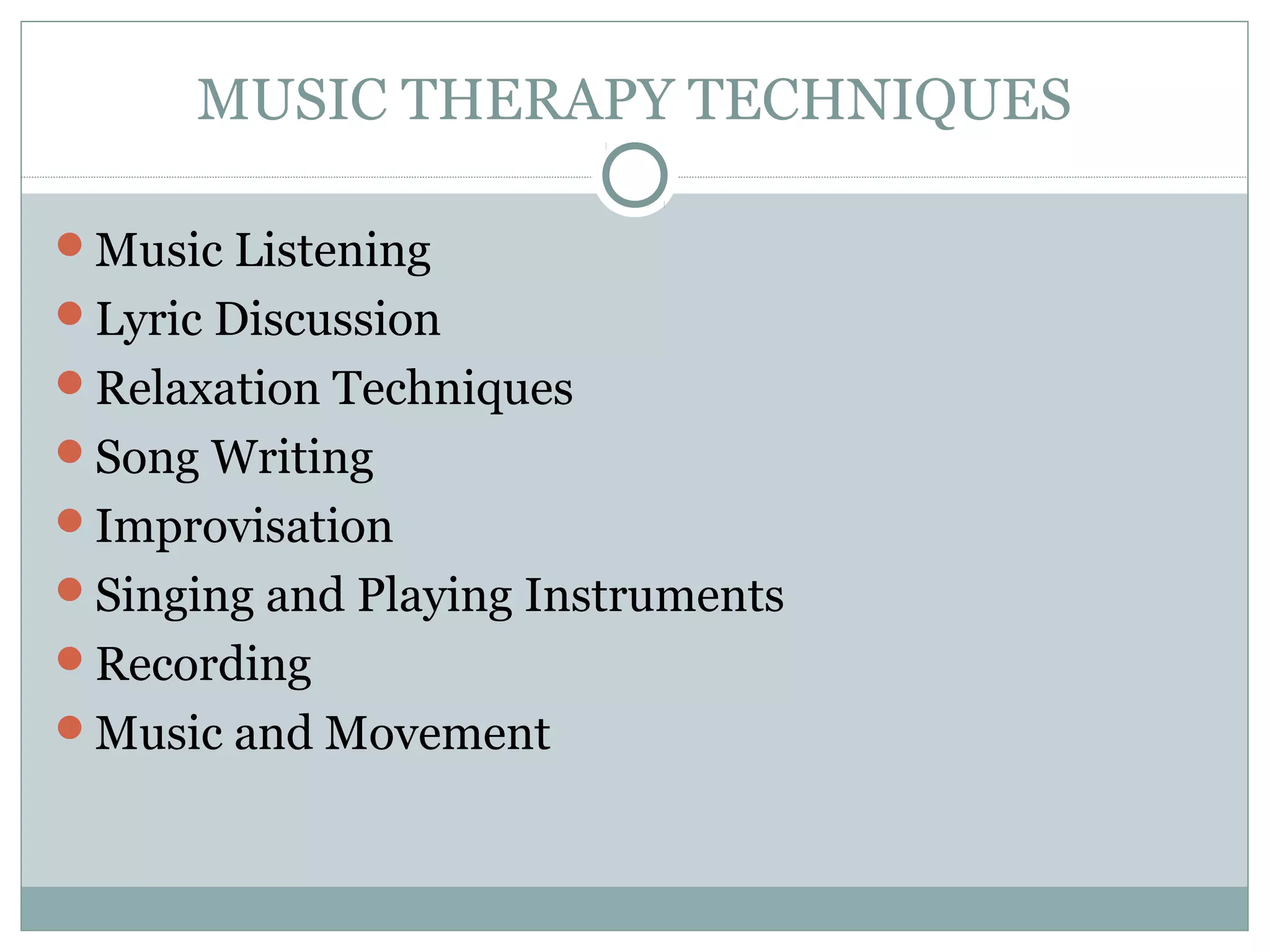 Music Therapy | PPT