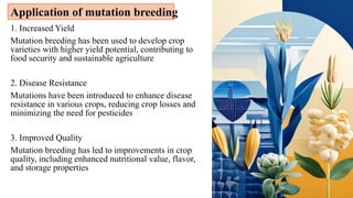 Presentation on Mutation breeding for Oligogenic and Polygenic Traits.pptx