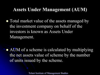 Presentation on Mutual Funds | PPTX