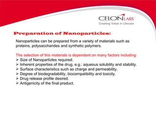 Presentation On Nanoparticles | PPT