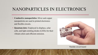 Presentation on Nano particles and it's application.pptx