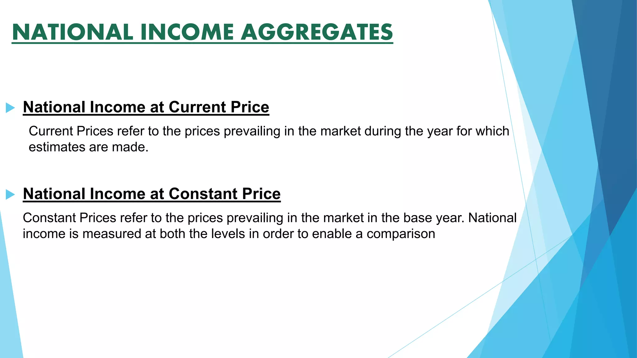 Presentation on national income | PPTX