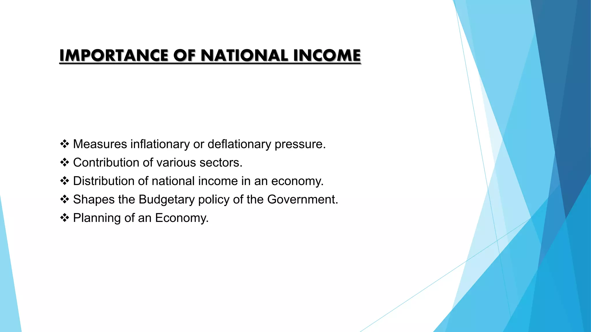 Presentation on national income | PPT