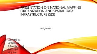 Presentation on national mapping organization and spatial data ...