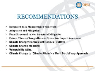 natural hazards and climate change in india | PPT