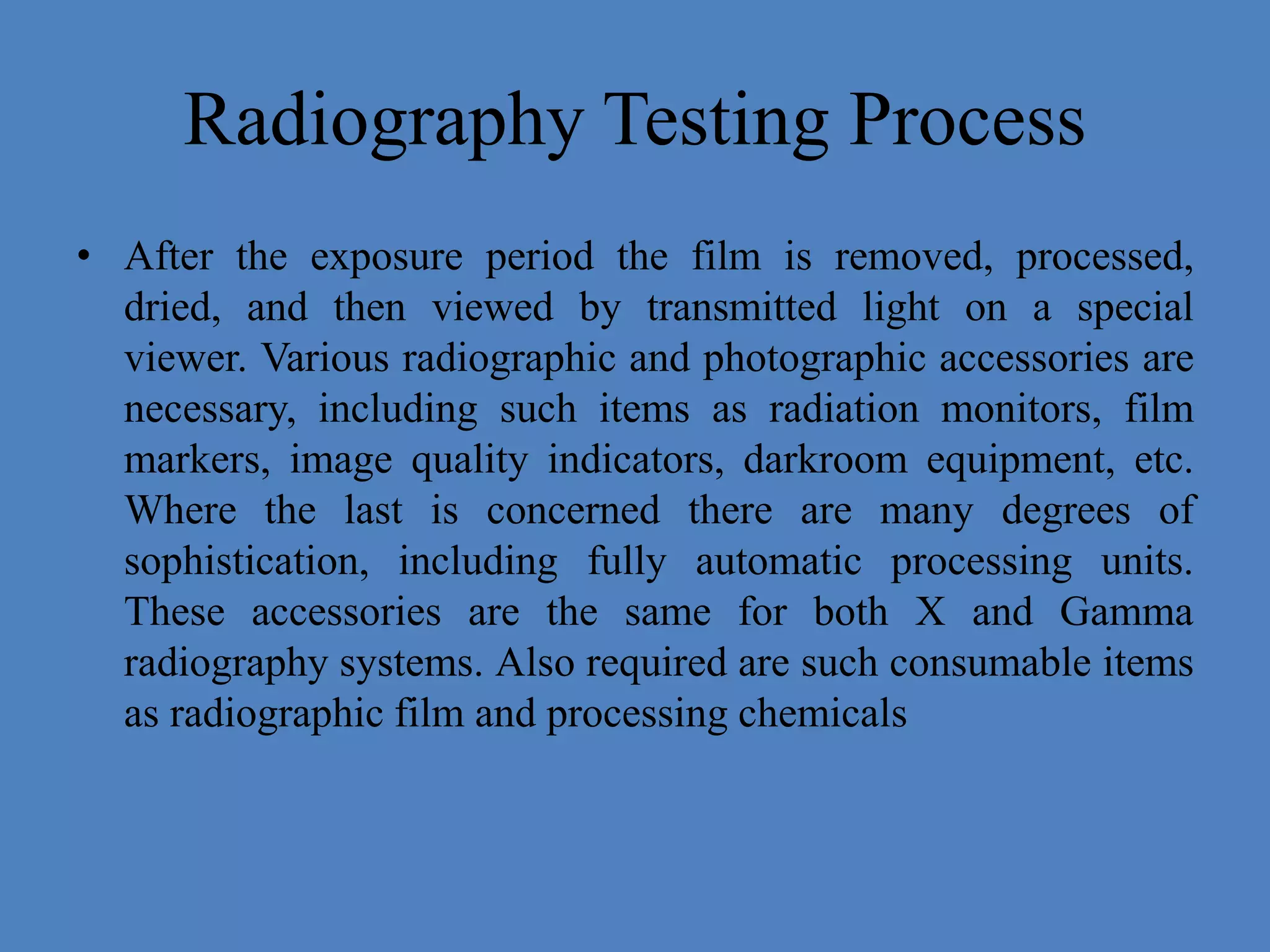Presentation on ndt | PPTX