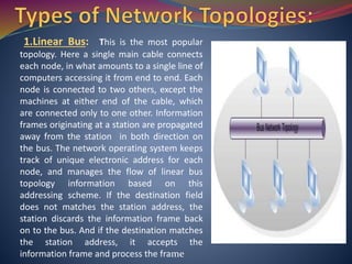 Presentation on network topology | PPTX