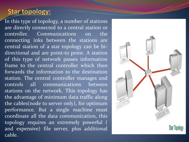 Presentation on network topology | PPTX | Computer Networking | Computing