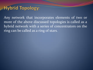 Presentation on network topology | PPTX