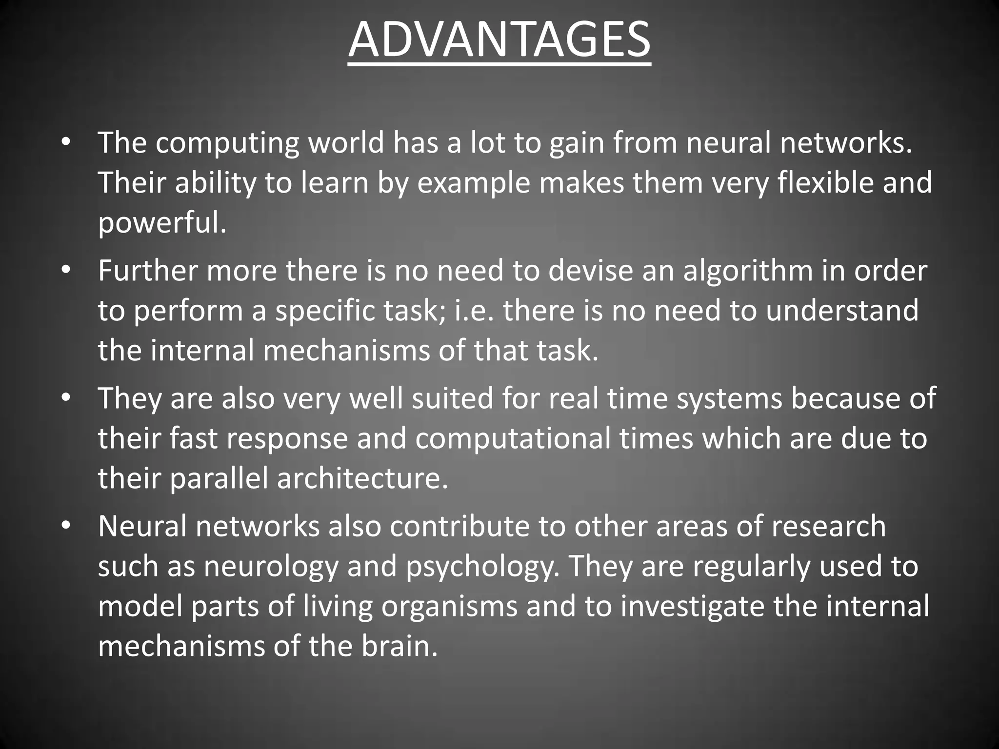 Presentation on neural network | PPTX