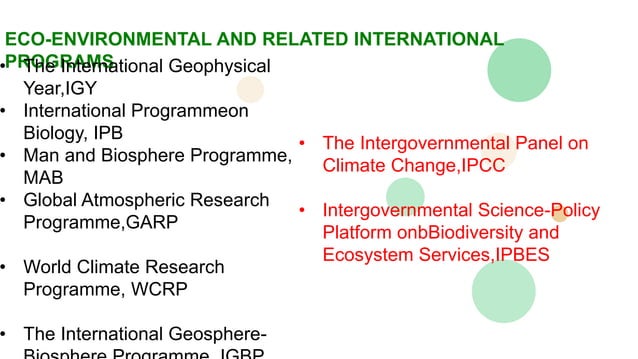 What is Eco-Environmental informatics | PPT