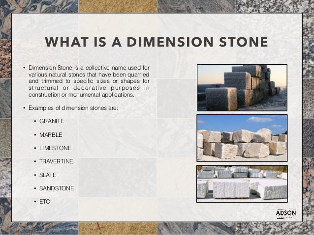 Presentation on nigerian dimension stones
