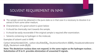 Presentation on NMR.pptxngxsthrykytdtrreakytd | PPT