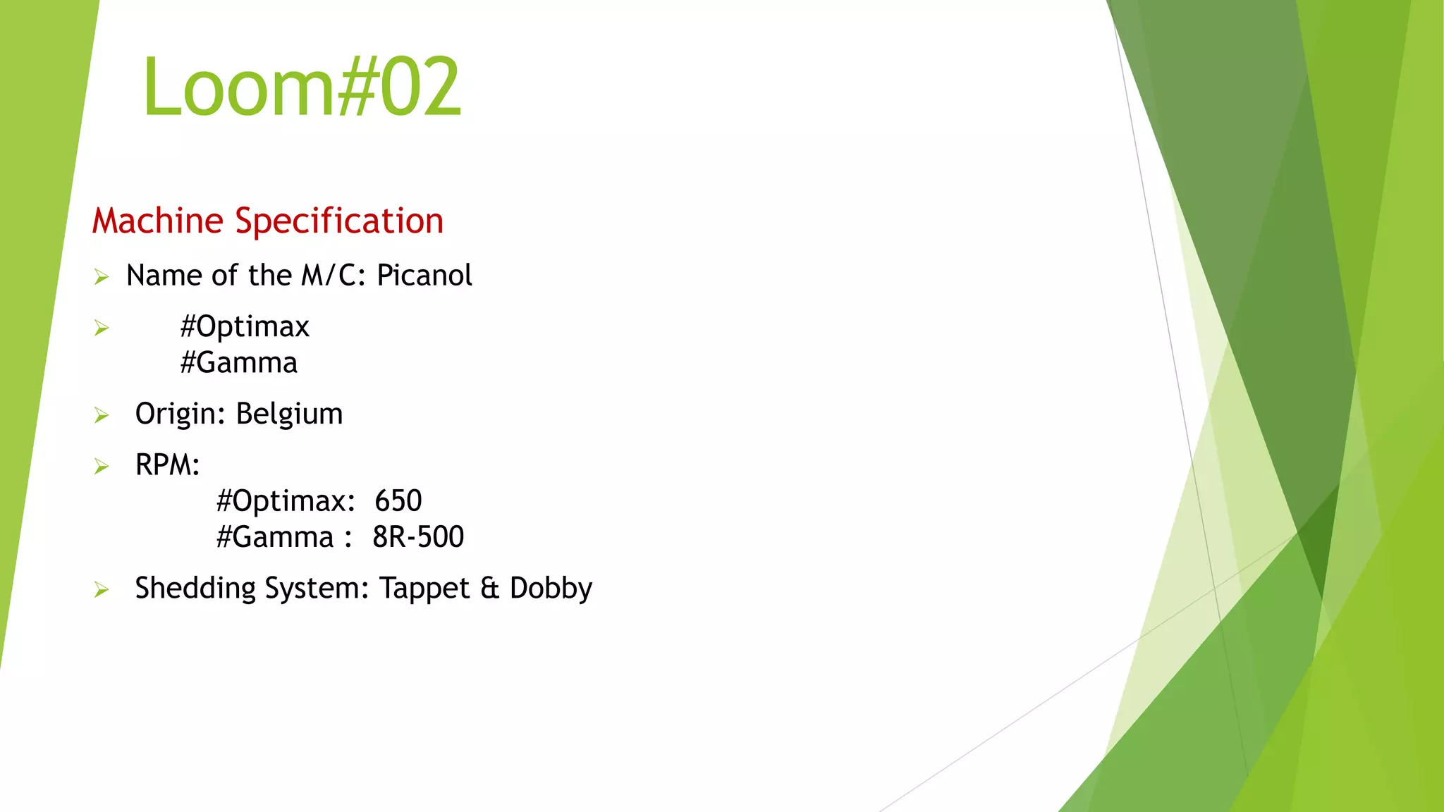 Presentation on noman weaving | PPT