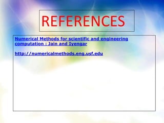 Presentation on application of numerical method in our life | PPTX