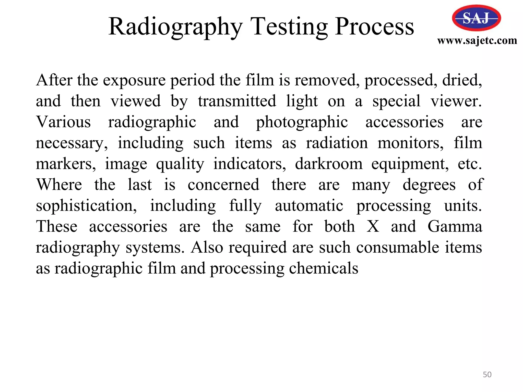 Presentation on non destructive testing | PPT
