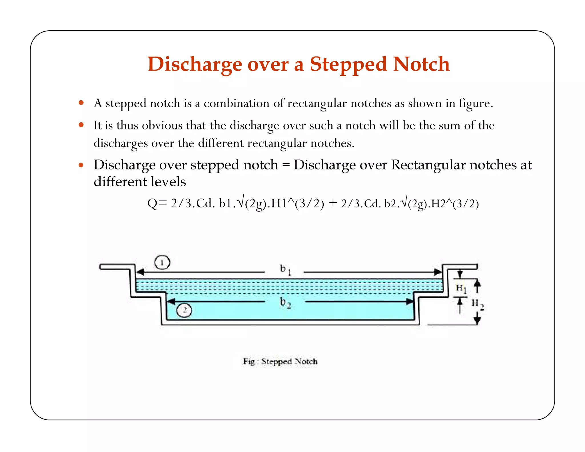 Presentation on notches and weirs | PDF